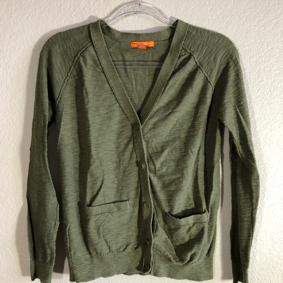 Joe Fresh | Sweaters | Joe Fresh Olive Green Cardigan | Poshmark